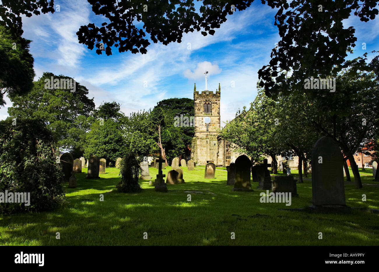 St Thomas Church Brompton Village near Northallerton North Yorkshire ...