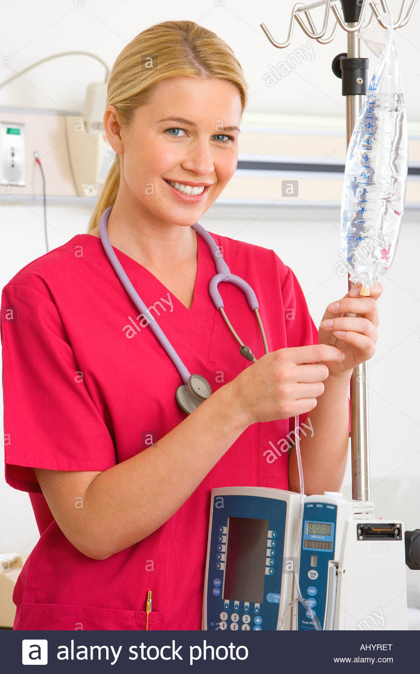 Iv Drip Woman Stock Photos & Iv Drip Woman Stock Images - Alamy