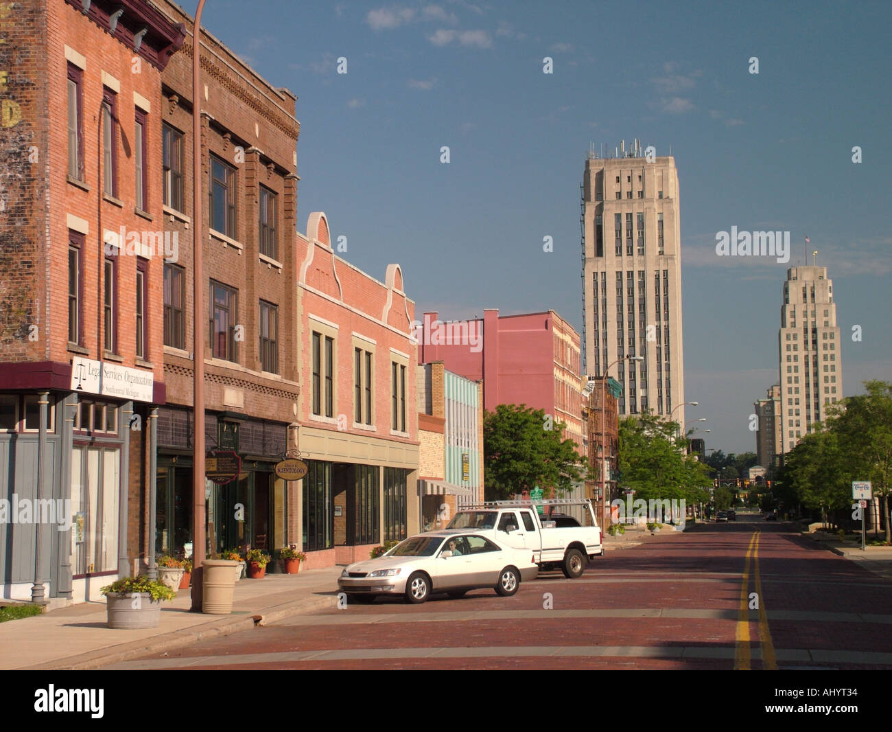 Downtown battle creek michigan hi-res stock photography and images - Alamy
