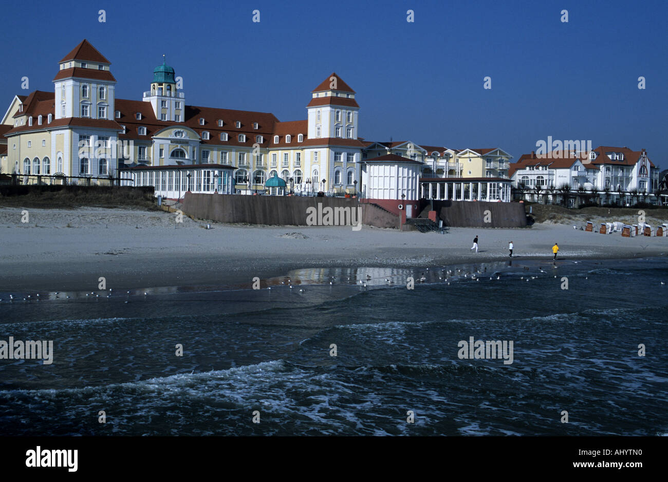 German seaside resort of Binz Stock Photo - Alamy