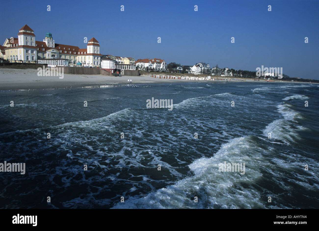 German seaside resort of Binz Stock Photo - Alamy