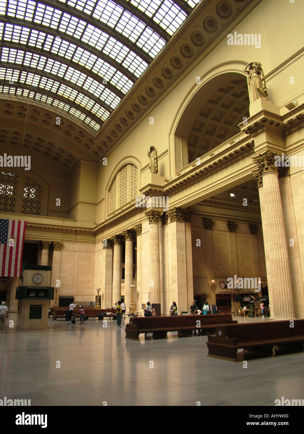 Chicago union station historical hi-res stock photography and images ...
