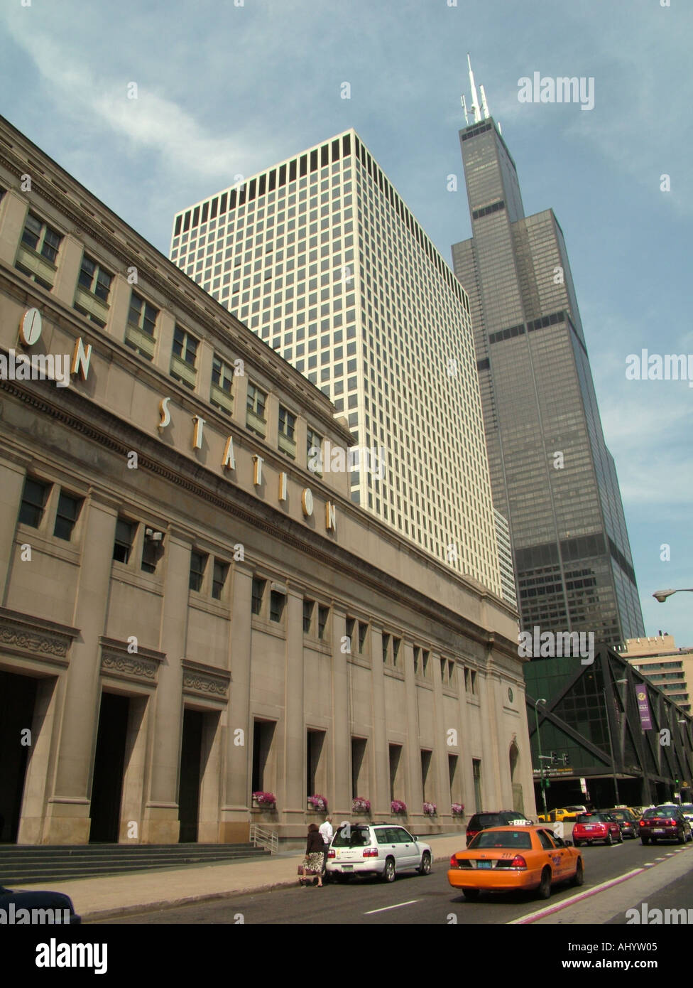 Chicago union station historical hi-res stock photography and images ...