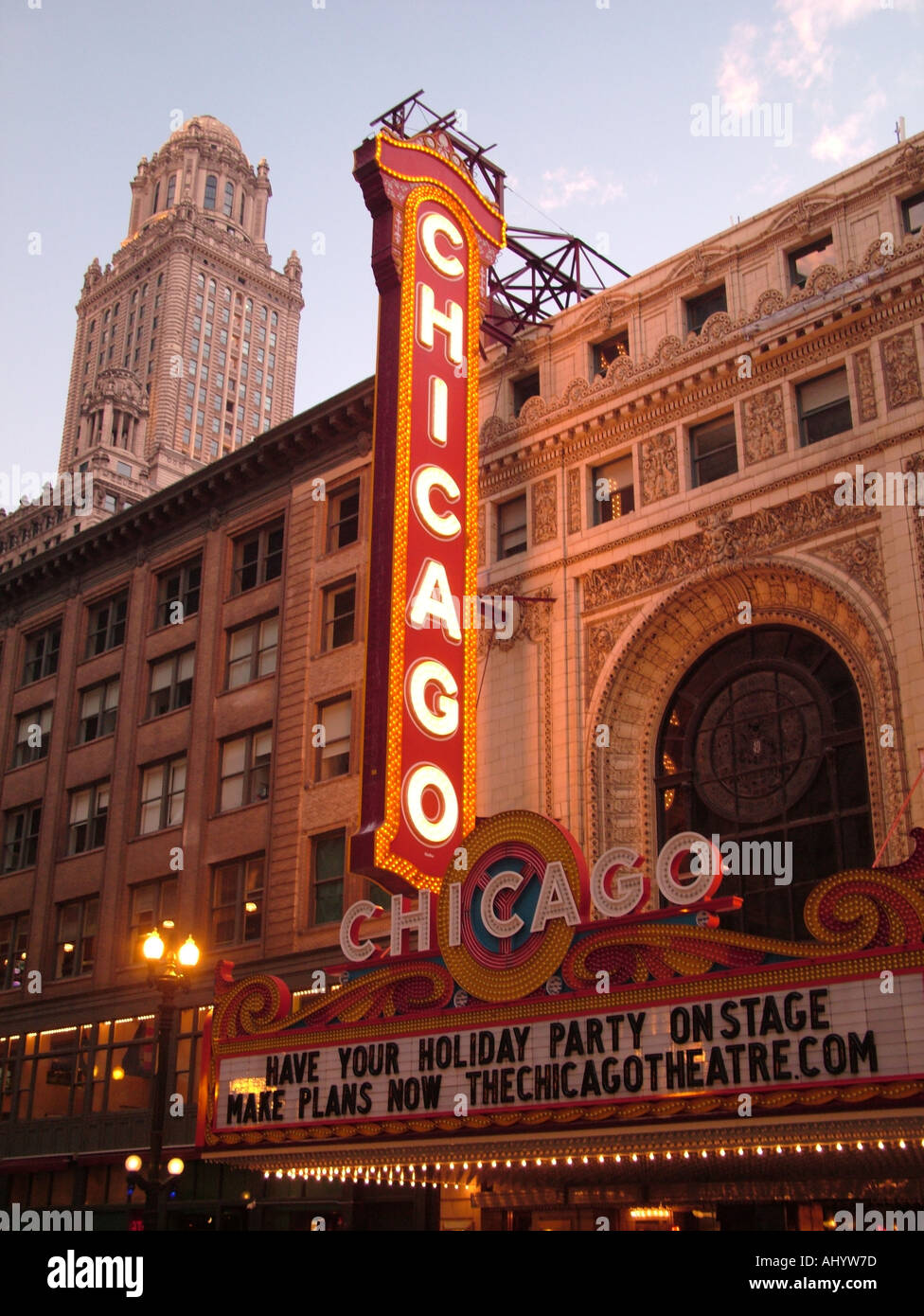 Auditorium theatre chicago hi-res stock photography and images - Alamy