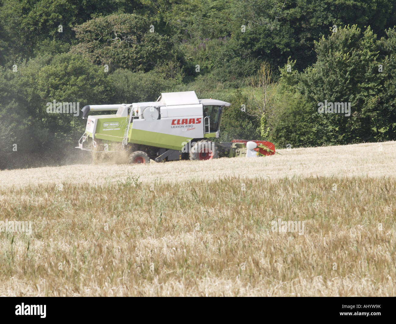 Claas Lexion 430, Combine Harvesting a field Stock Photo - Alamy