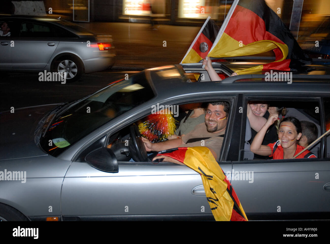 German supporters celebrating in hi-res stock photography and images ...