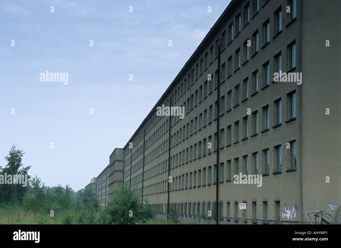 Nazi-era seaside hotel Prora Stock Photo - Alamy