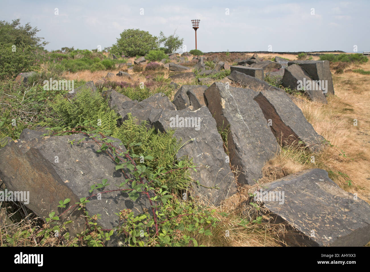 The Isle of Skye quarry near Stocksbridge Yorkshire England Stock Photo ...