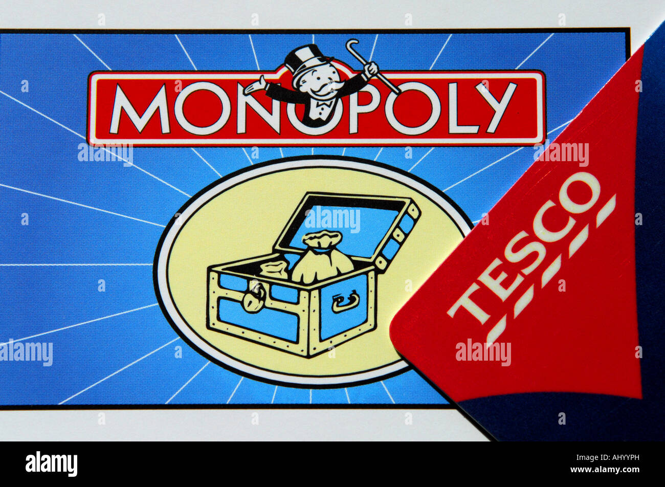 Tesco generic monopoly Stock Photo - Alamy
