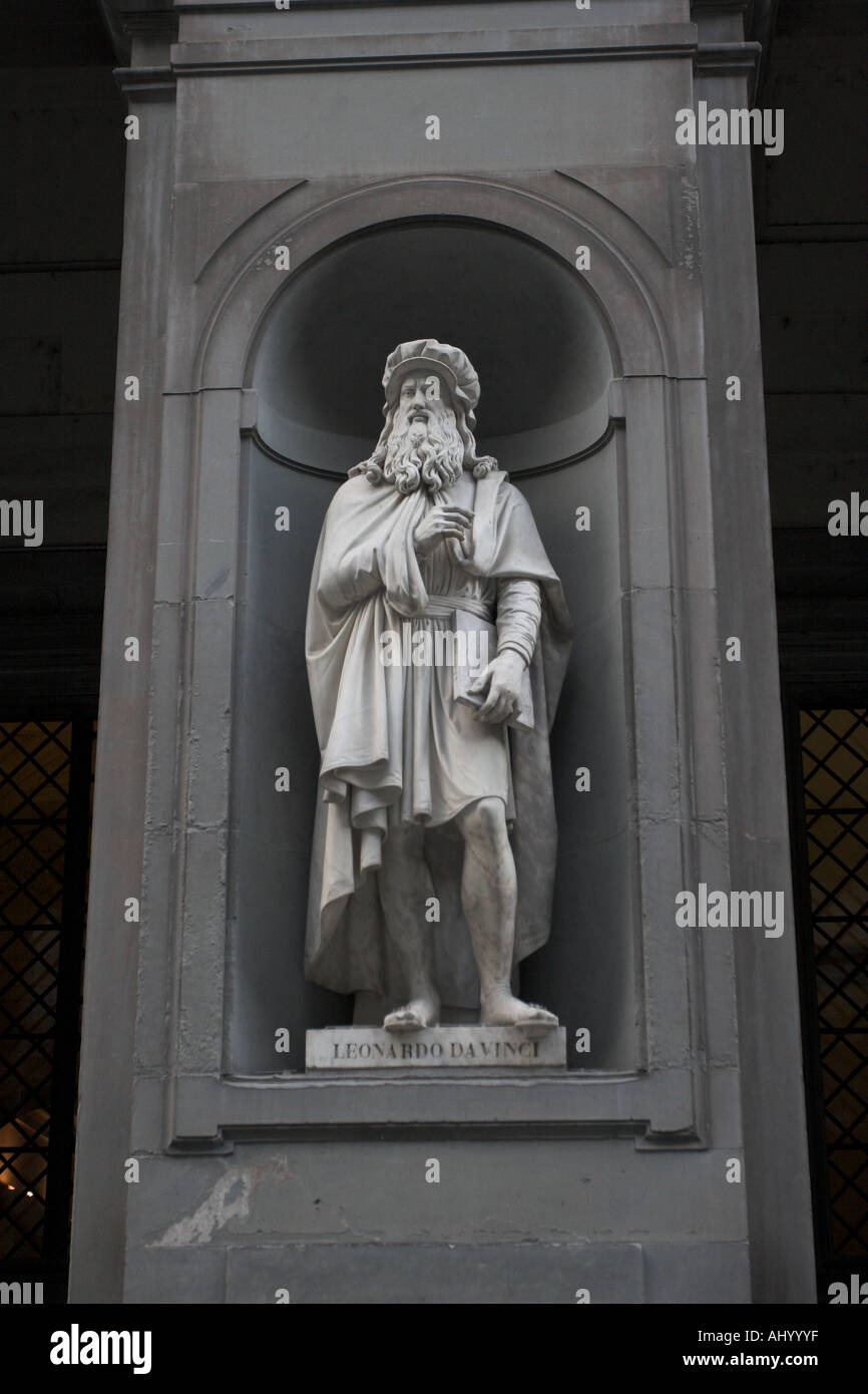Florence leonardo da vinci hi-res stock photography and images - Alamy
