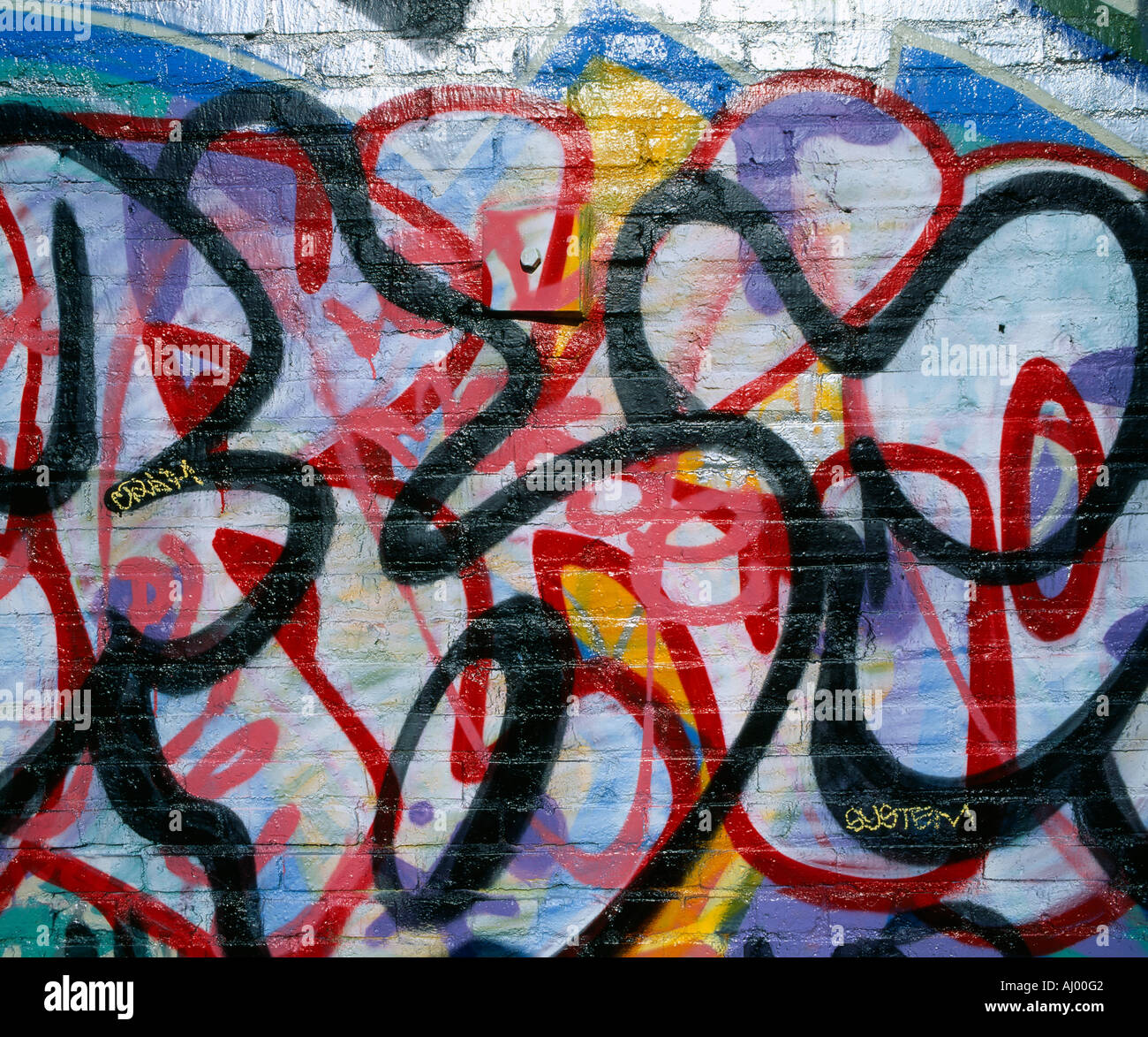 Graffiti Art Los Angeles California Stock Photo - Alamy
