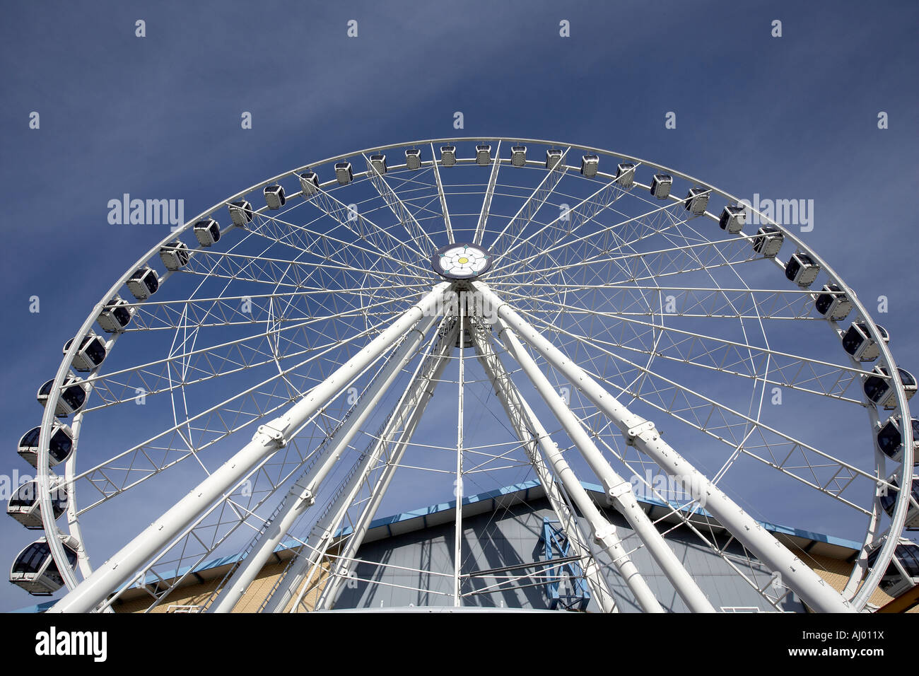 The Yorkshire wheel or eye observation wheel at the National Railway ...