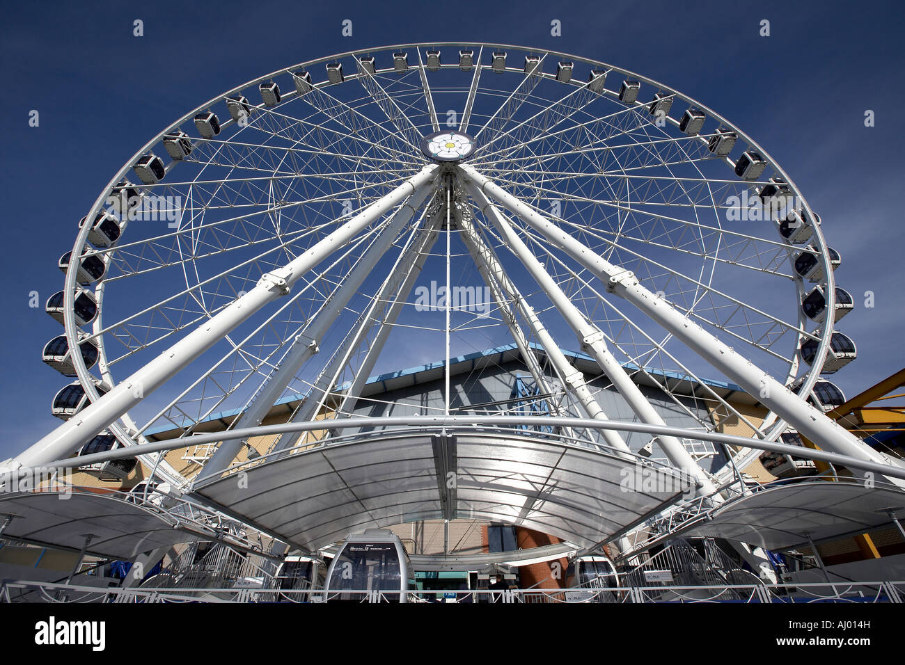 The Yorkshire wheel or eye observation wheel at the National Railway ...