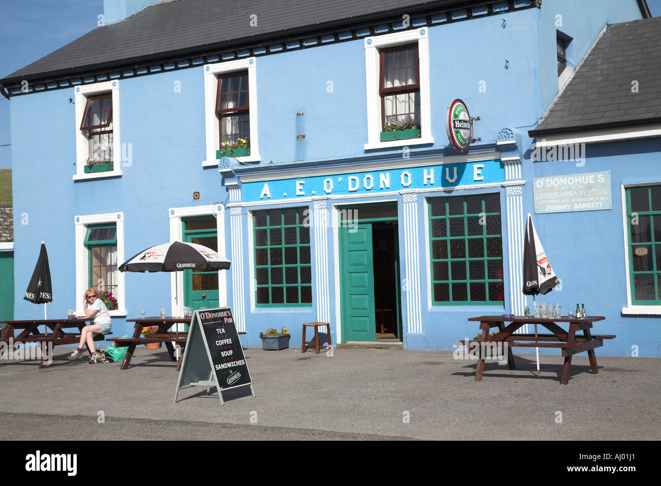 Ballyvaughan village hi-res stock photography and images - Alamy
