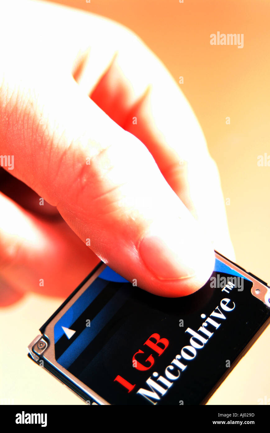 Ibm microdrive hi-res stock photography and images - Alamy