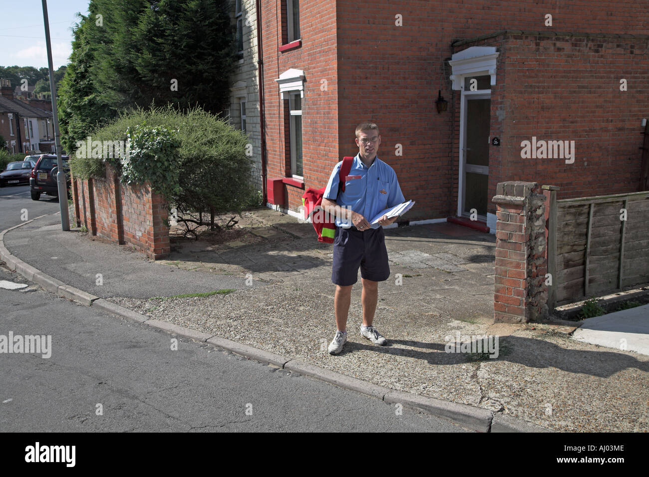 Postman Delivering Letters High Resolution Stock Photography and Images ...