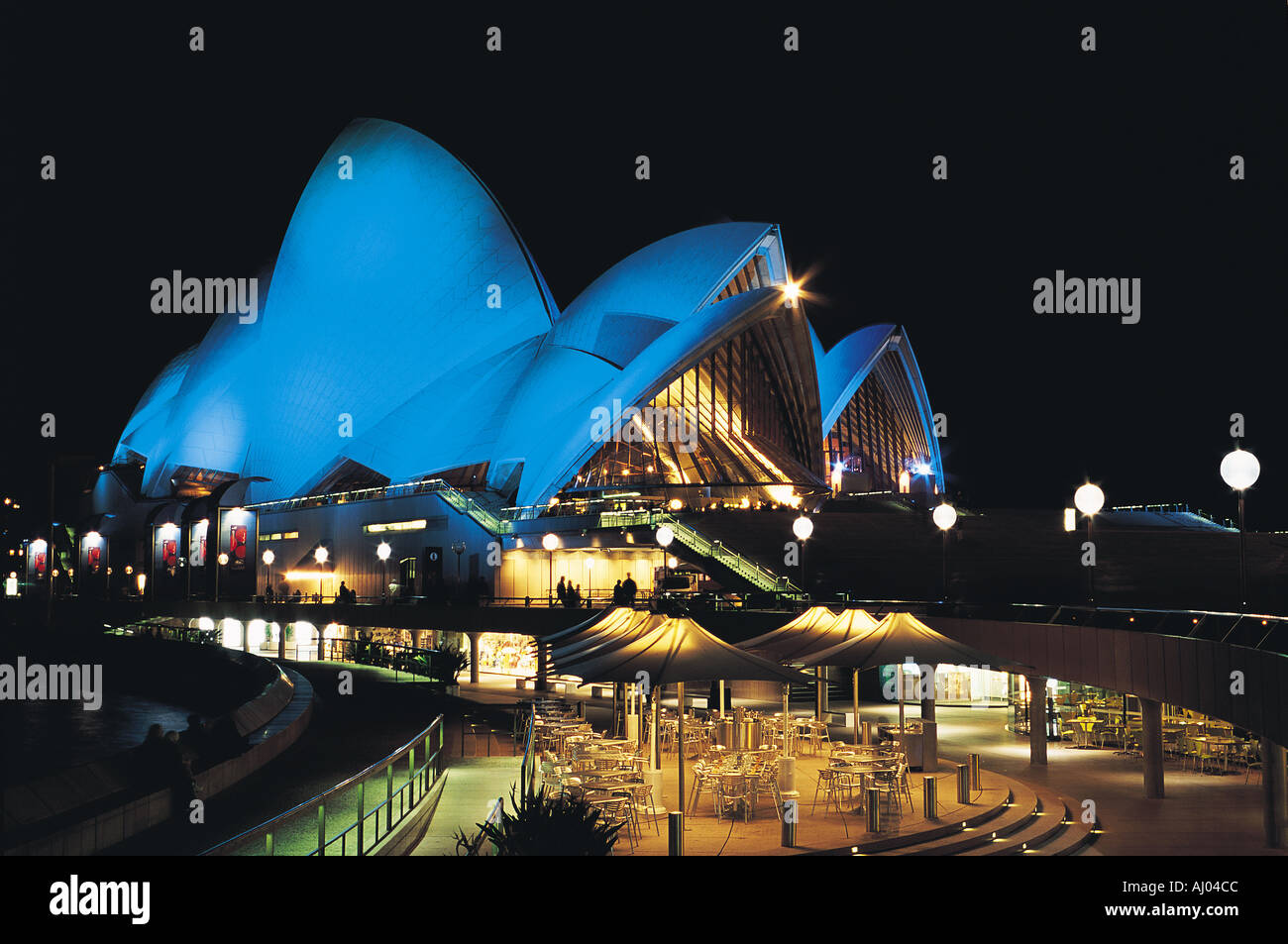 Sydney Opera House at Night Stock Photo - Alamy