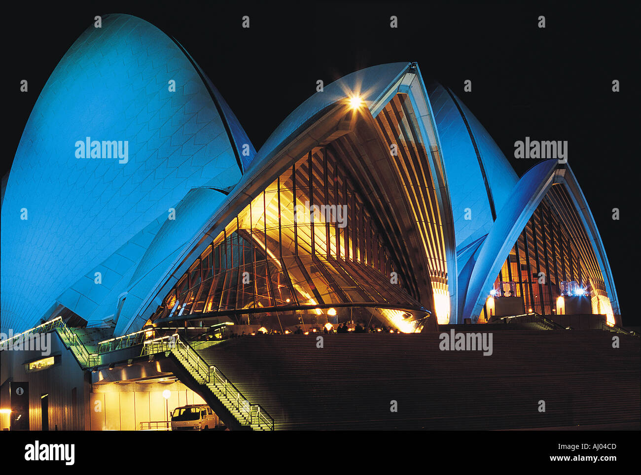 Sydney Opera House at Night Stock Photo - Alamy