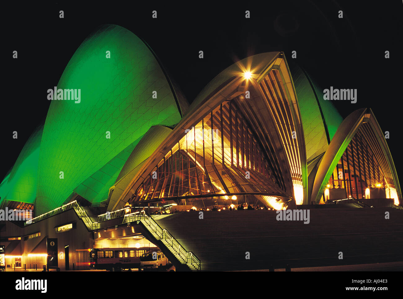 Sydney Opera House at Night Stock Photo - Alamy