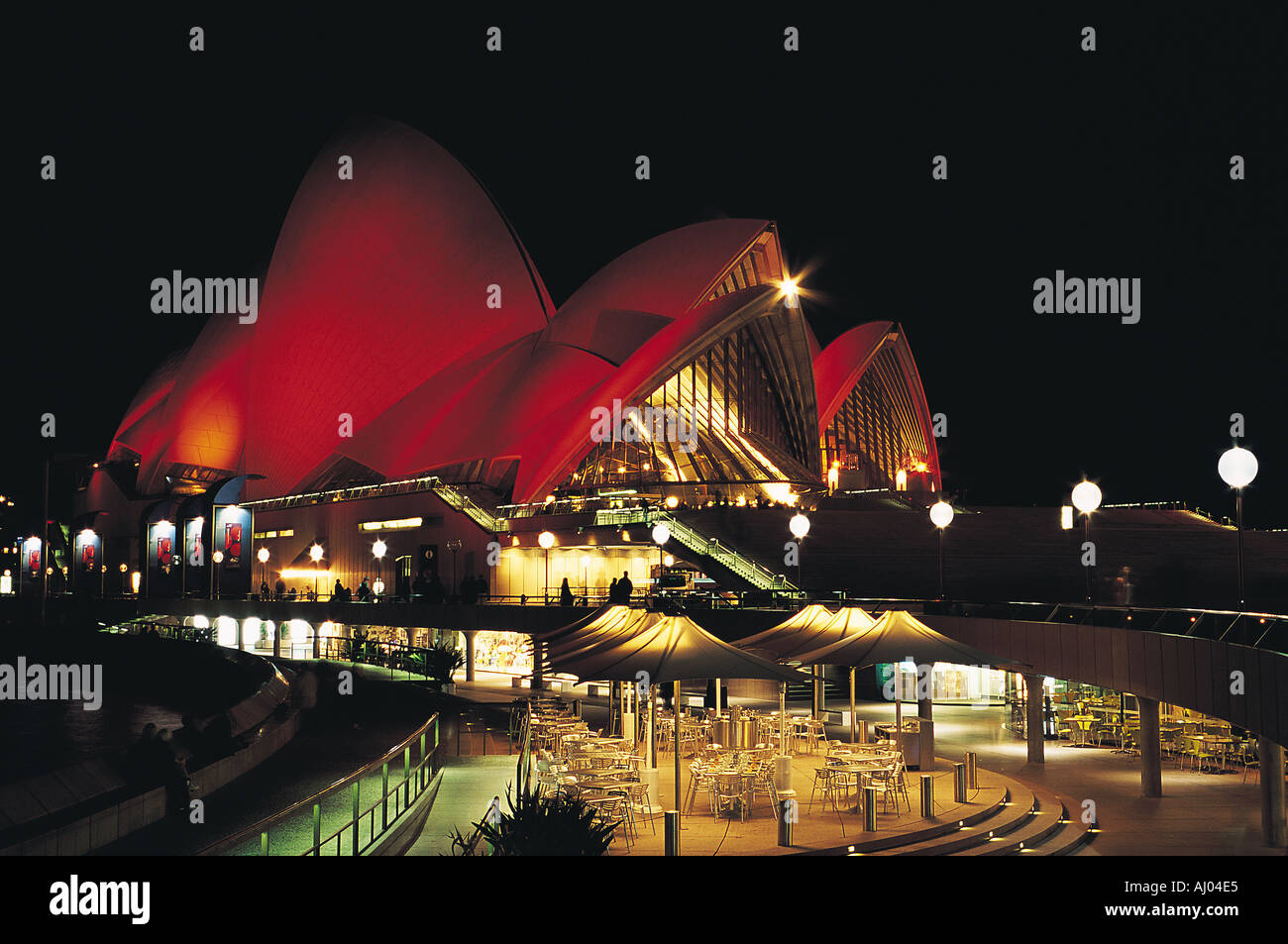 Sydney Opera House at Night Stock Photo - Alamy