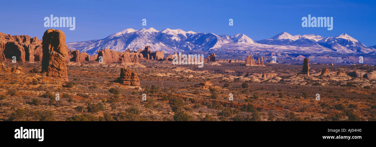Windows Section Arches National Park Moab Utah Stock Photo - Alamy