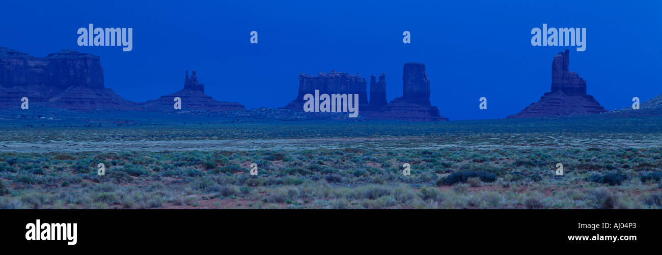Monument Valley Rain Storm Arizona Stock Photo - Alamy