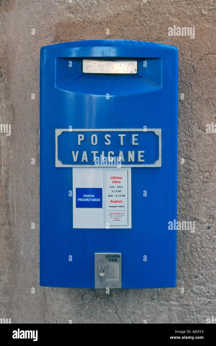 Post box on the roof of St Peter's Basilica, Vatican City Stock Photo ...