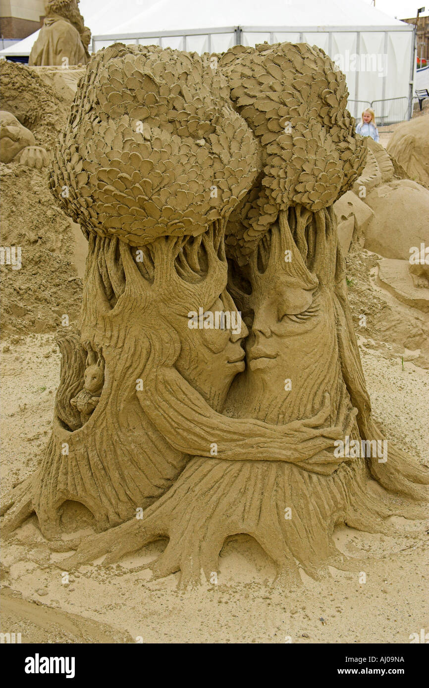 ancient Greece sand sculpture at great Yarmouth Stock Photo - Alamy