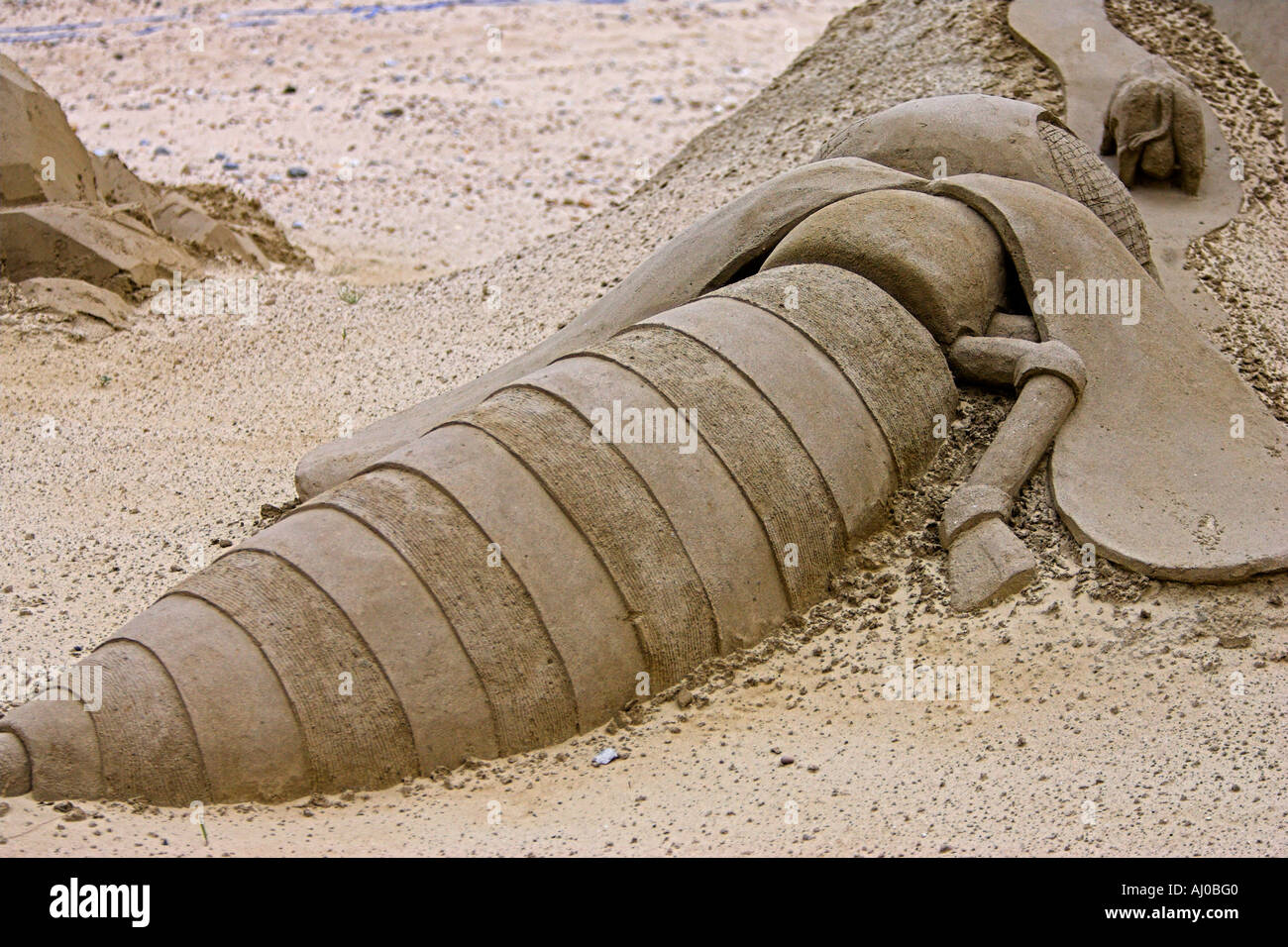 ancient Greece sand sculpture at great Yarmouth Stock Photo - Alamy