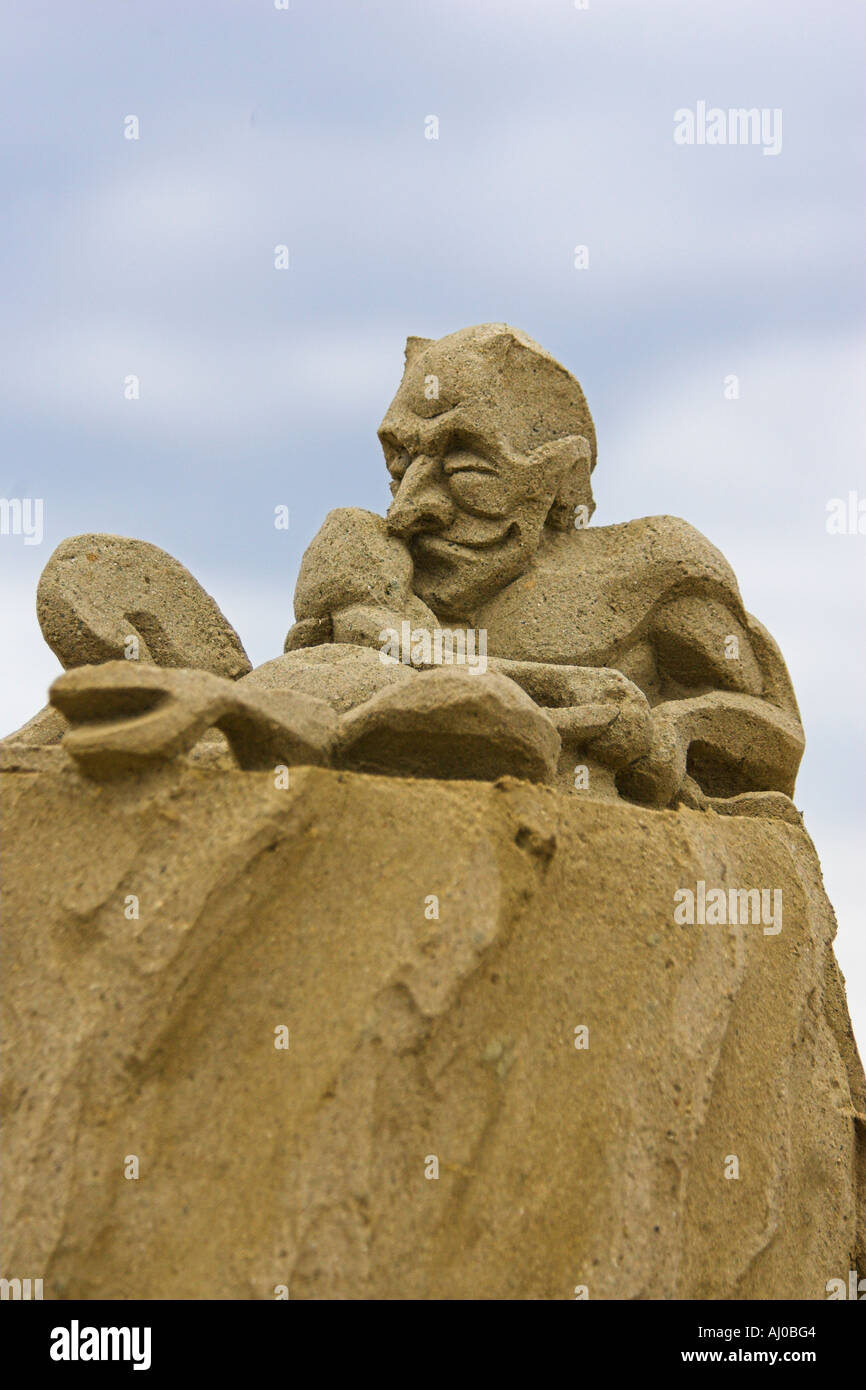 ancient Greece sand sculpture at great Yarmouth Stock Photo - Alamy