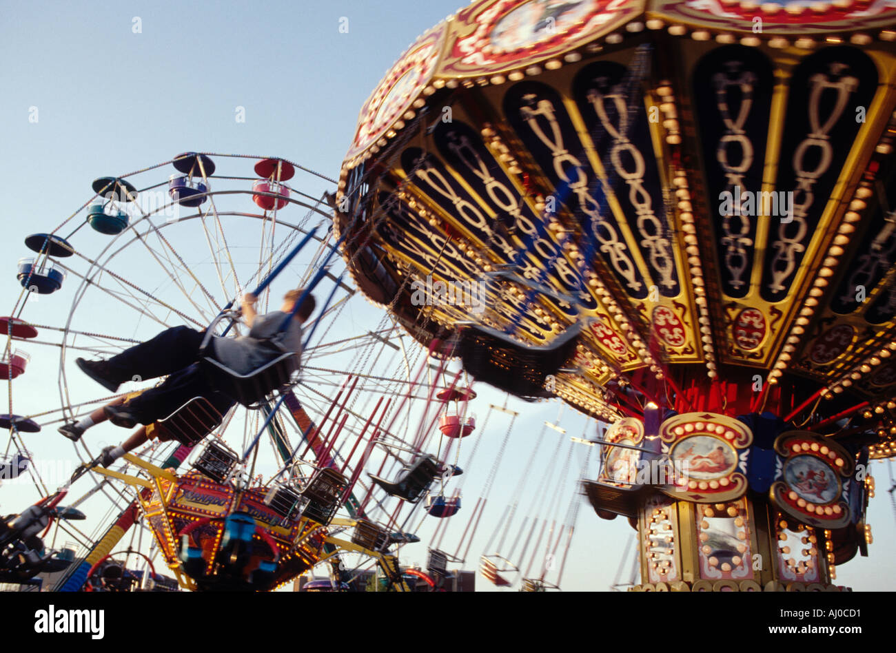 Thrill rides hi-res stock photography and images - Alamy