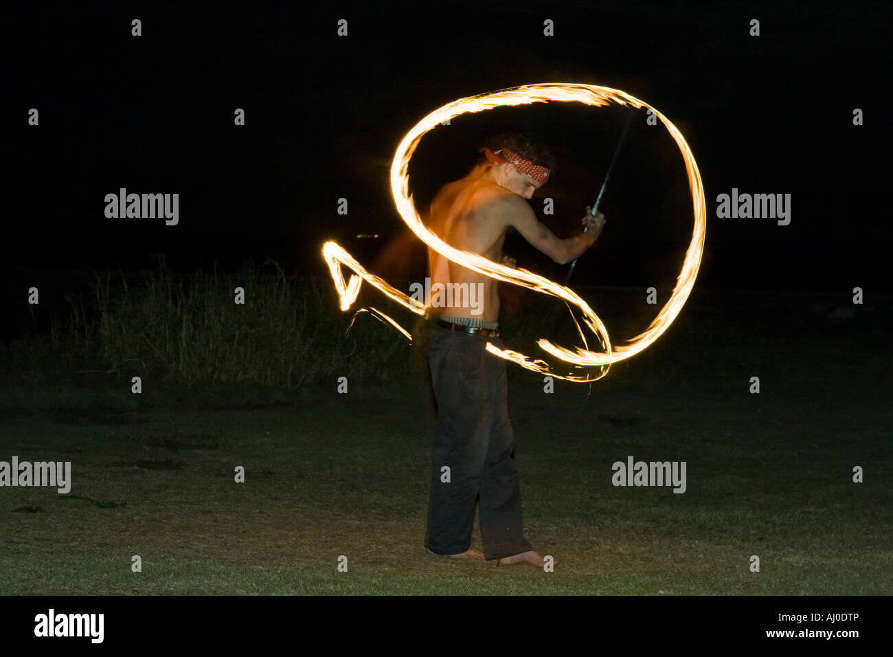 Fire Twirlers at Moonfest which is held each Full Moon at Moora Park ...