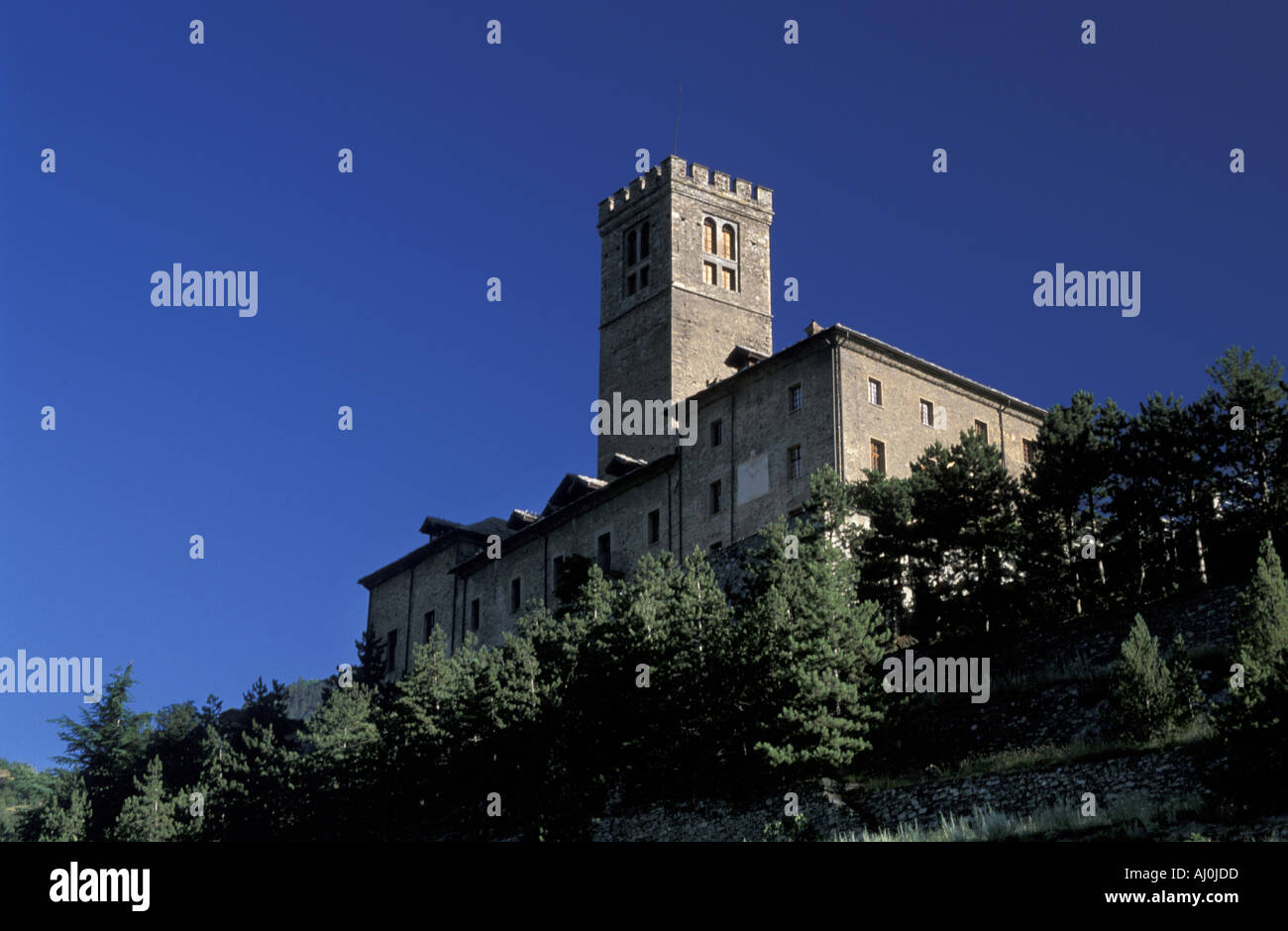 Castle Sarre Valle d Aosta Italy Stock Photo - Alamy