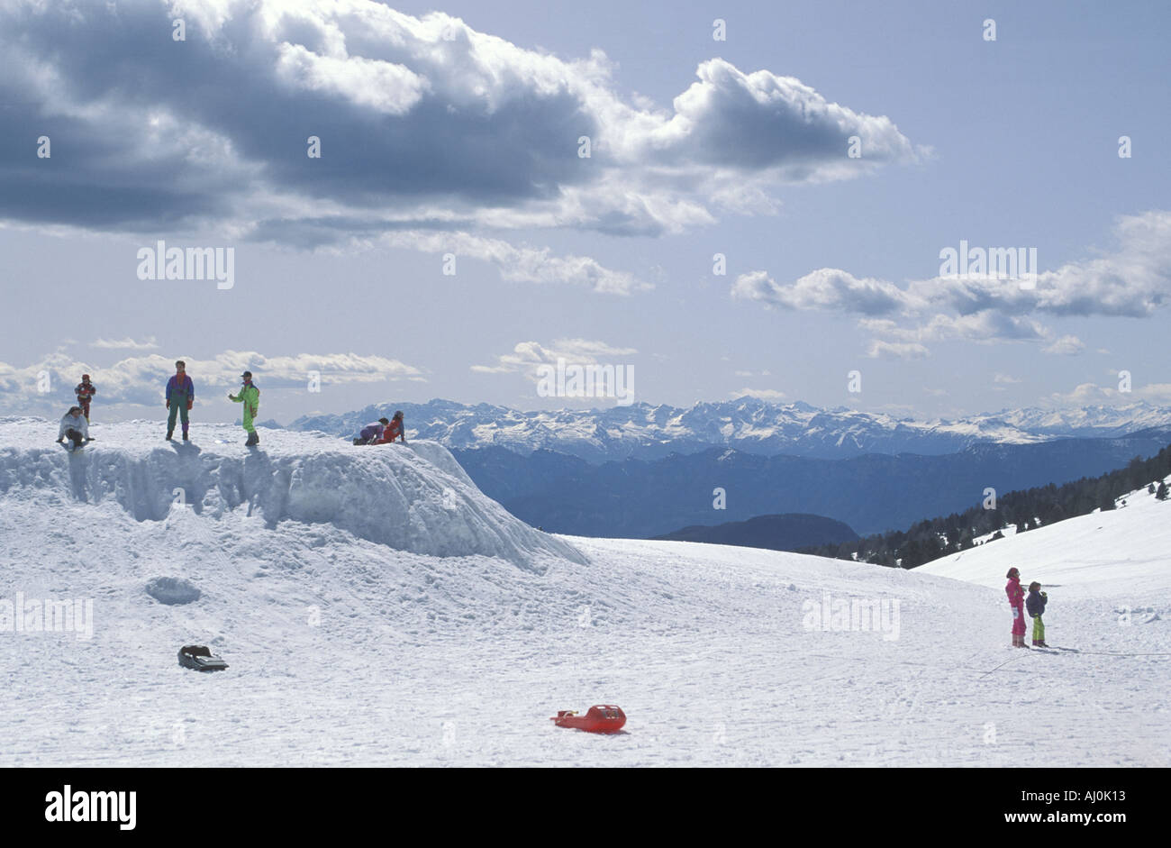 Alpe di pampeago hi-res stock photography and images - Alamy