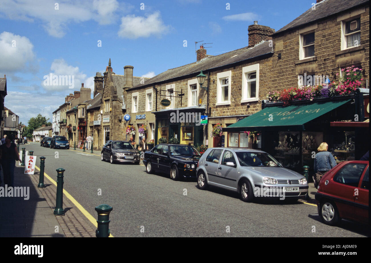 The town center of Garstang in Lancashire Stock Photo - Alamy