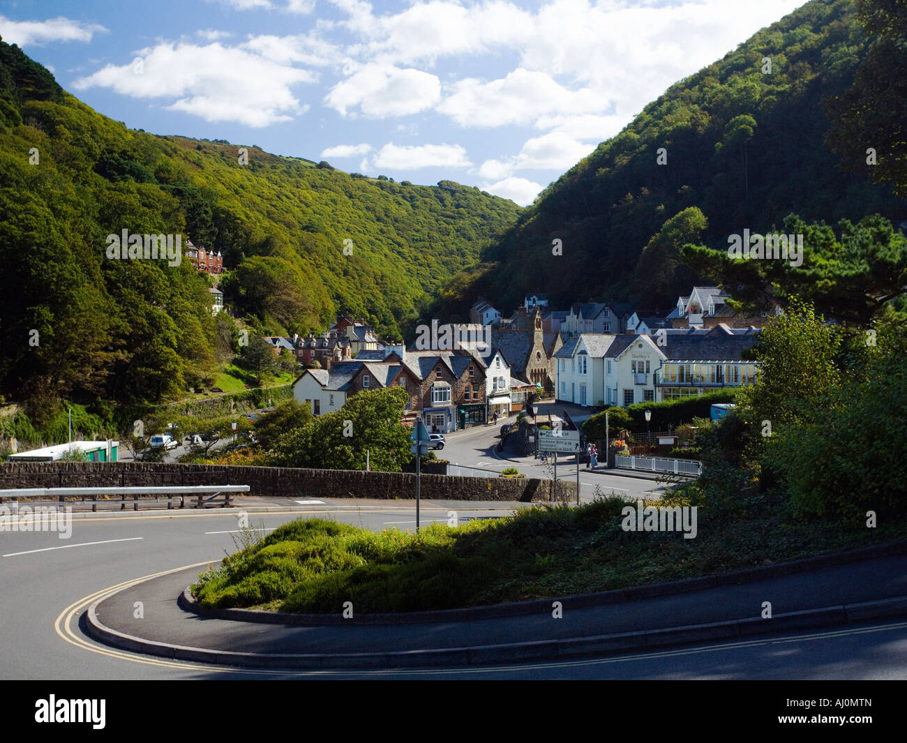 Lynmouth Exmoor Somerset UK Stock Photo - Alamy