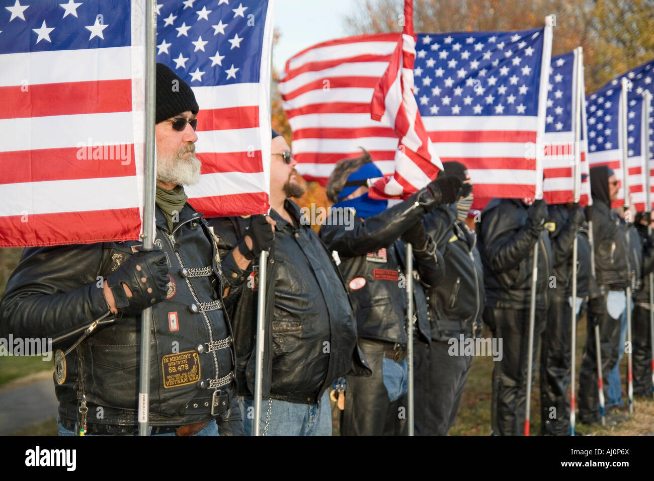 Patriot guard riders hi-res stock photography and images - Alamy