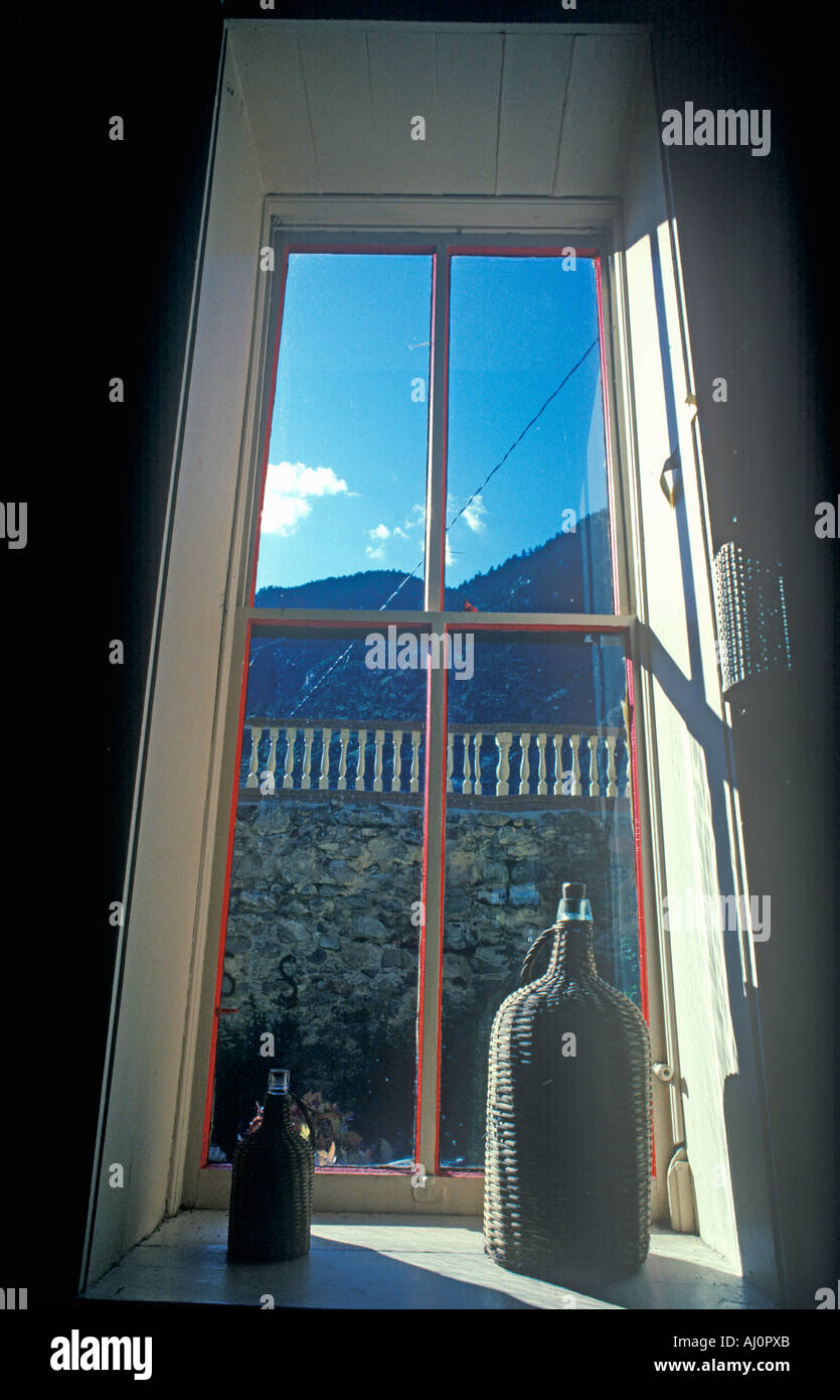 View from window of Hotel De Paris first modern hotel in Georgetown CO ...