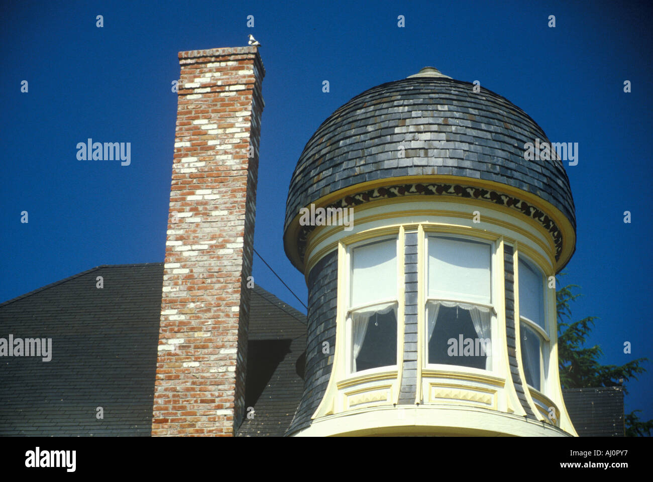 Circular chimney tower hi-res stock photography and images - Alamy