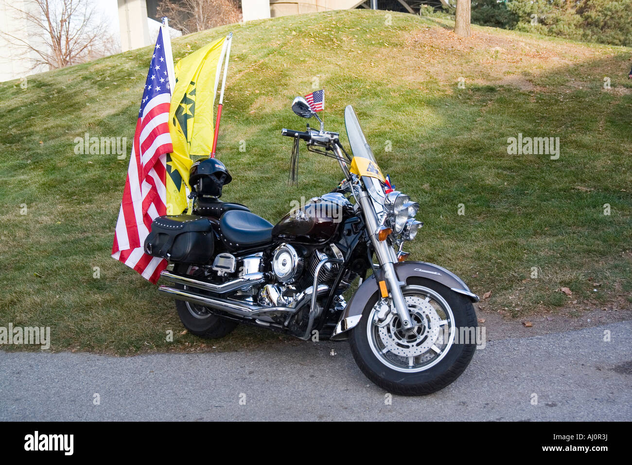 Nebraska NE USA A Veterans day ceremony at Omaha NE The Patriot Guard ...