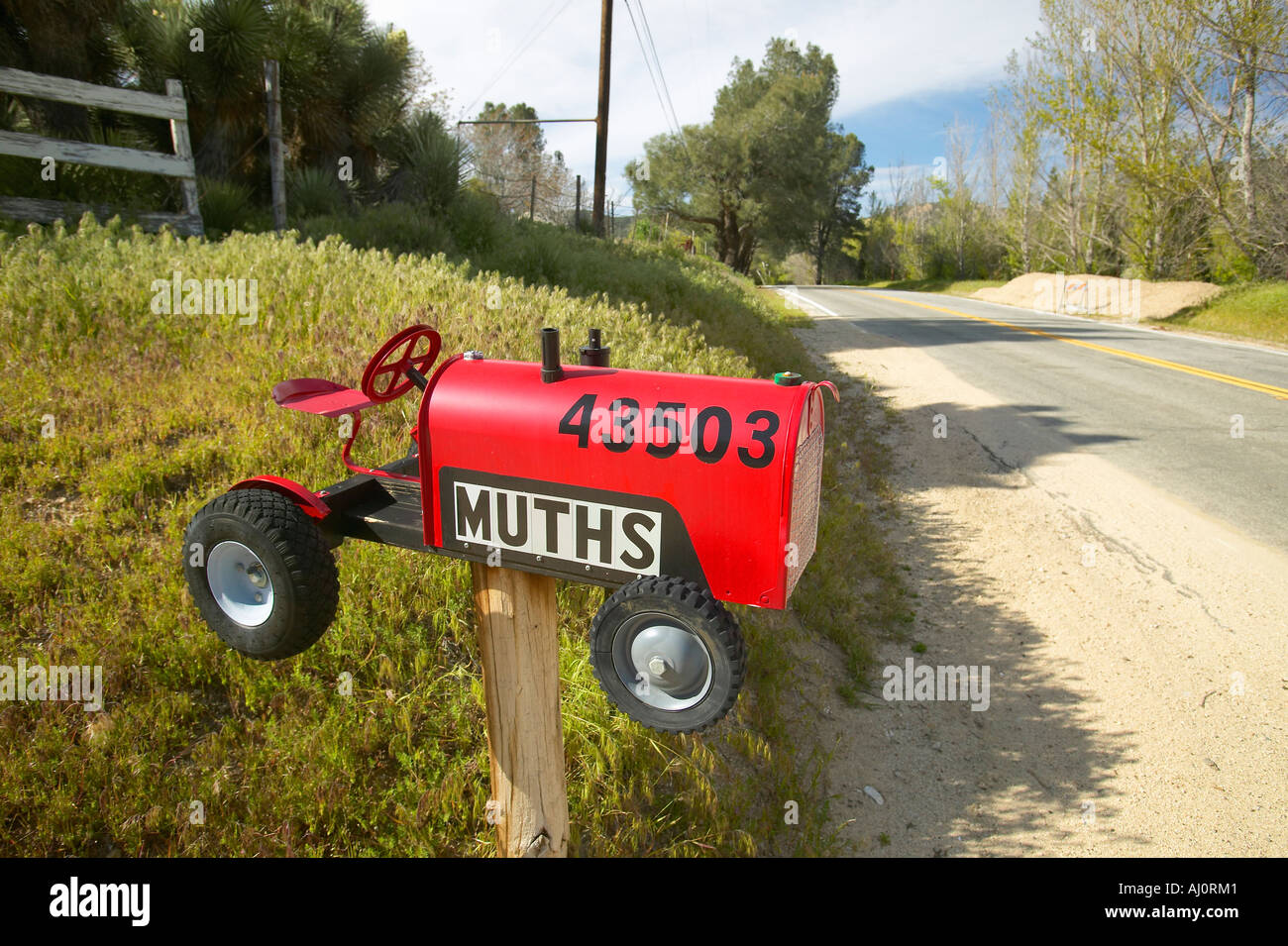 Tractor mailbox hi-res stock photography and images - Alamy