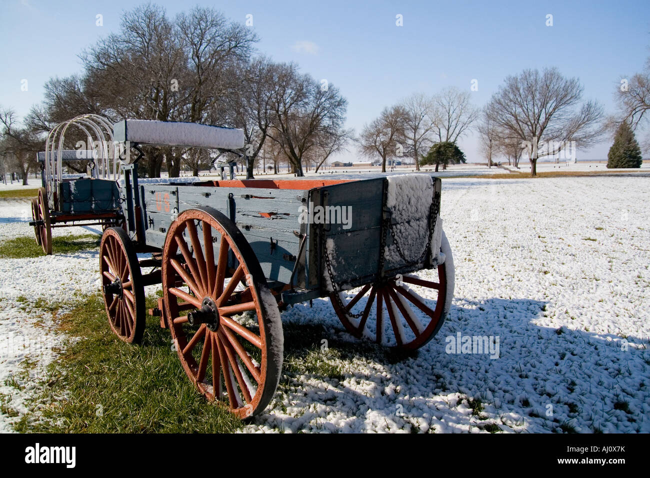 Wagons oregon trail hi-res stock photography and images - Alamy