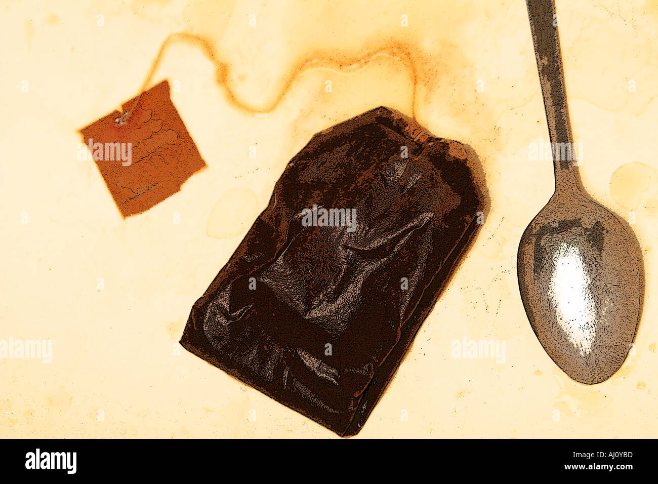 Dirty tea bags hi-res stock photography and images - Alamy