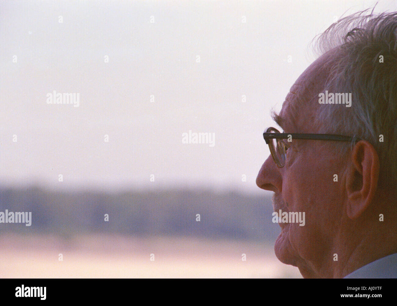 Frank Geiger a senior citizen and grandfather of photographer Joe Sohm ...
