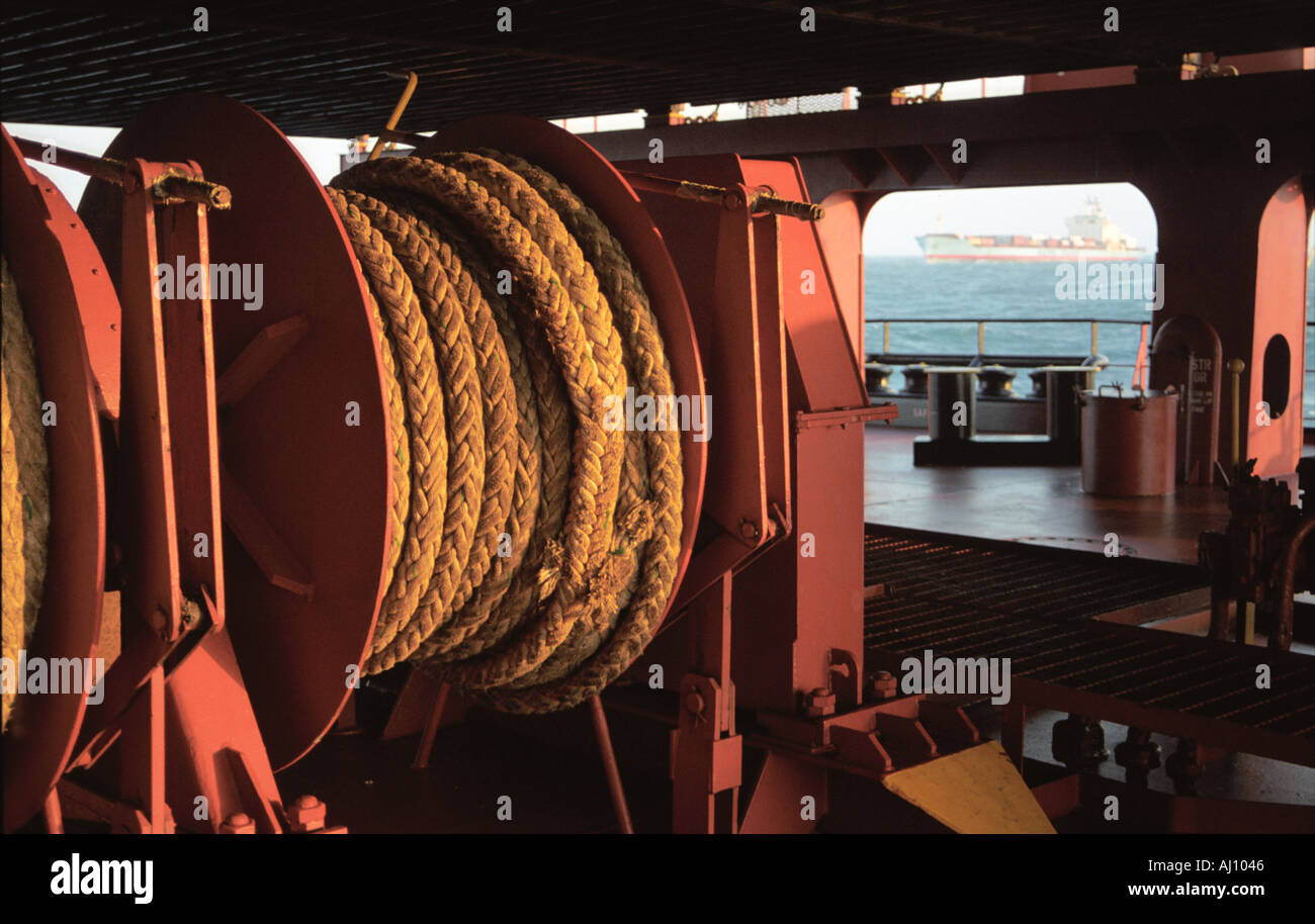 Mooring winch hi-res stock photography and images - Alamy