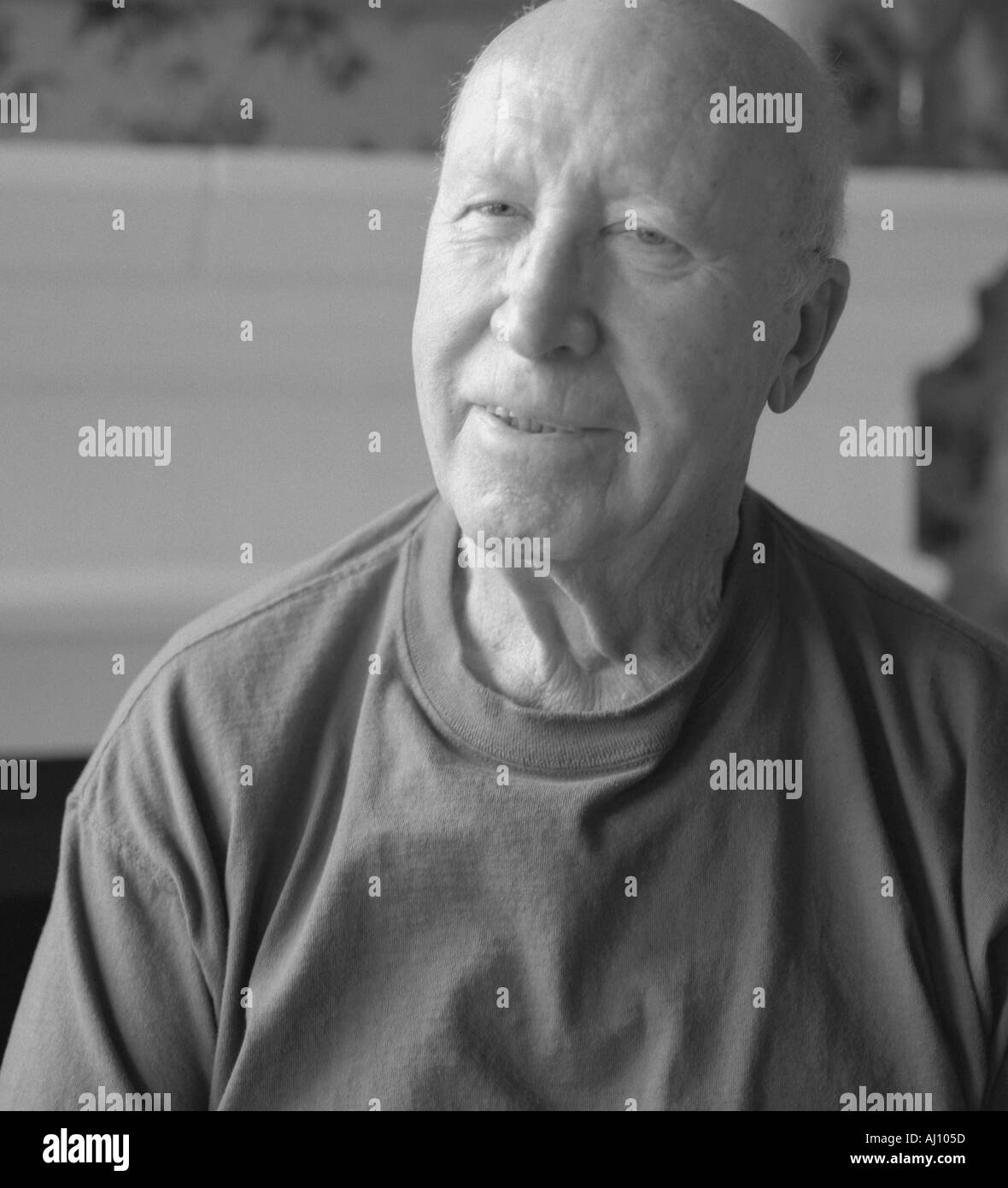 Older gentleman Black and White Stock Photos & Images - Alamy