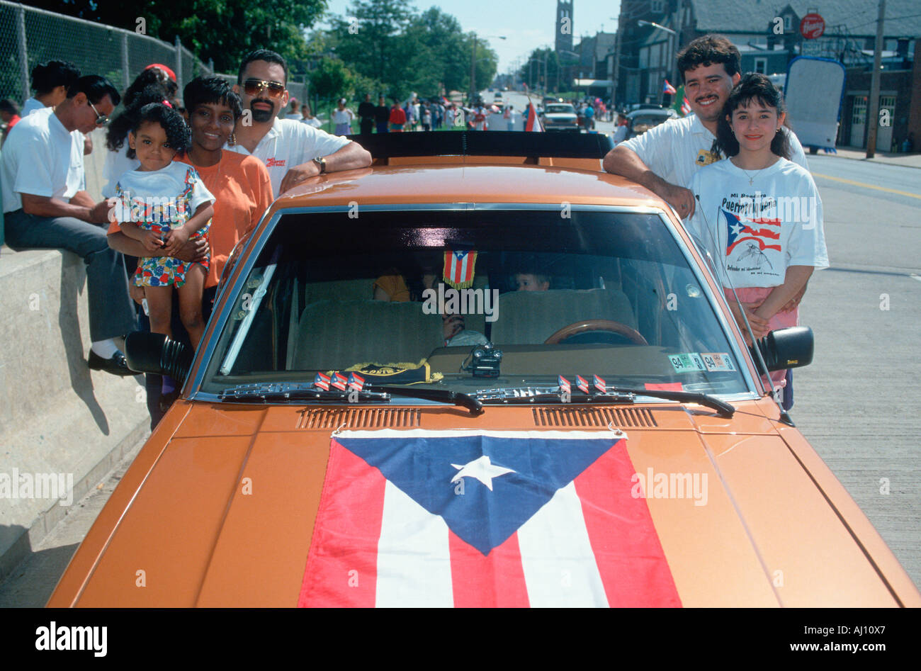 Puerto Rican Flag Cars