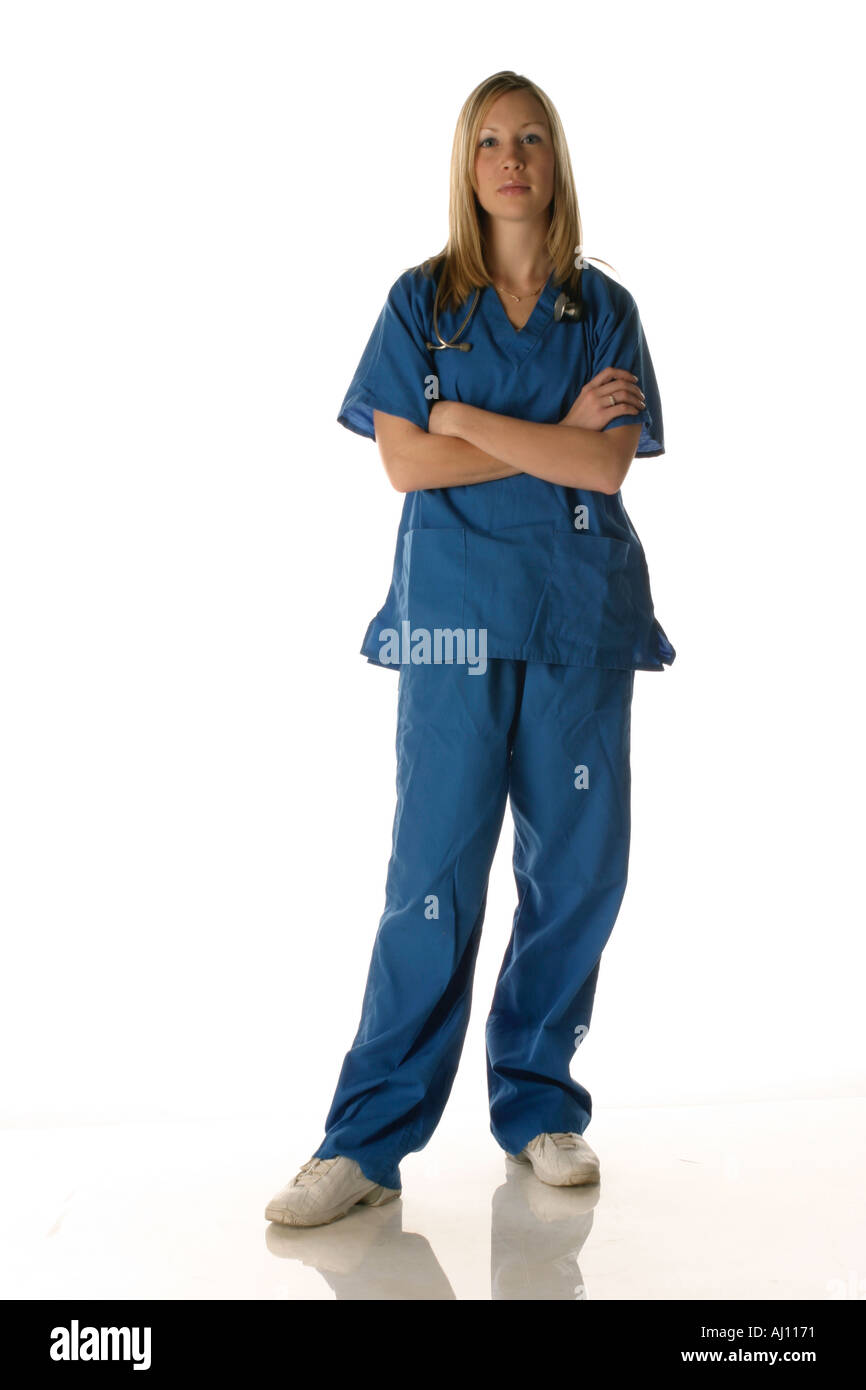 Medical Staff in Surgical Scrubs Stock Photo - Alamy