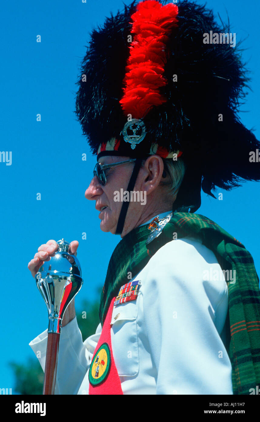 Busby hat hi-res stock photography and images - Alamy