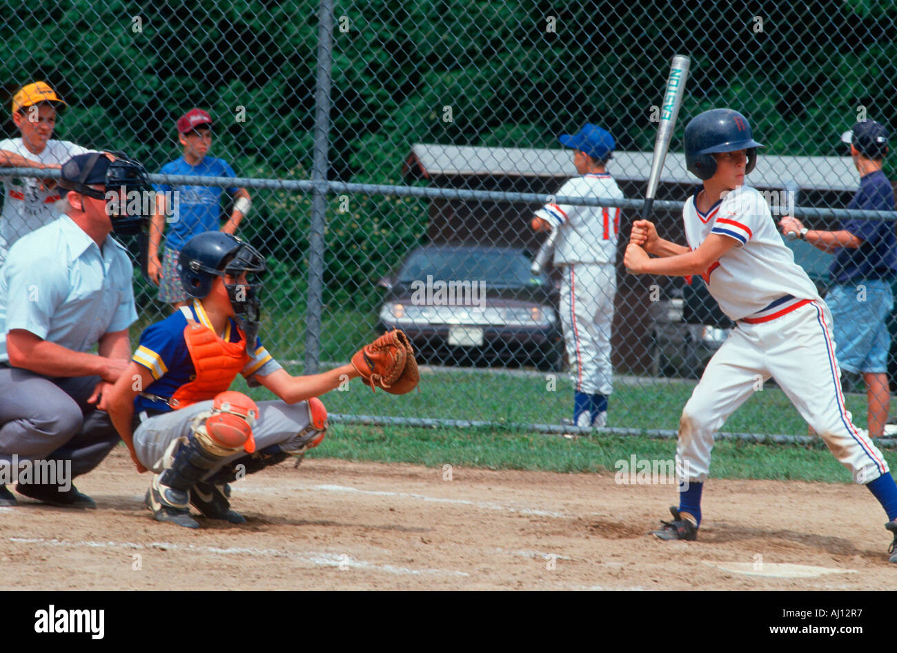Little league baseball game hi-res stock photography and images - Alamy